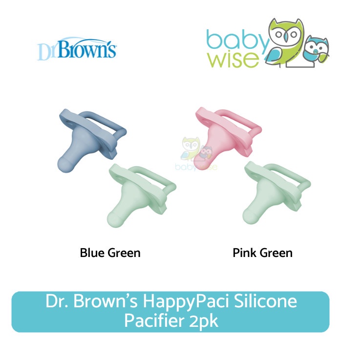 Jual Dr Brown's Happy Paci Silicone Pacifier 2 pack - Empeng Bayi ...