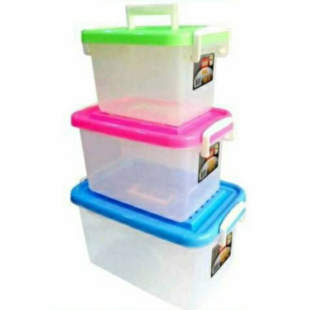 Jual Container Box Hongta 9 ltr 16 ltr 25 ltr Box Penyimpanan Mini ...