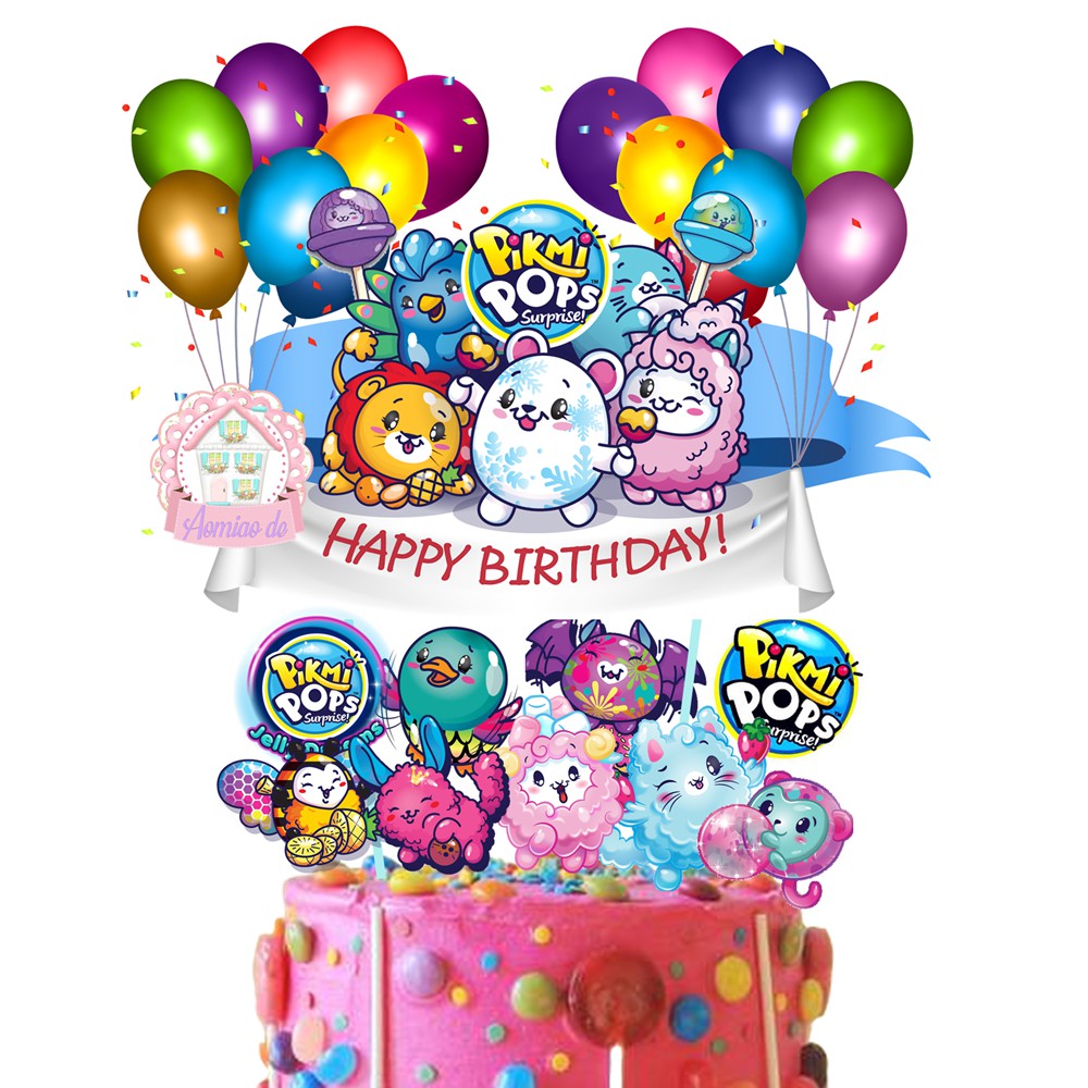 Jual Pikmi Pops cake topper | Shopee Indonesia