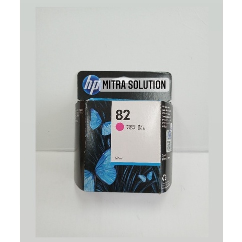 Jual Tinta Hp 82 Magenta DesignJet INK Cartridge (C4912A) | Shopee ...