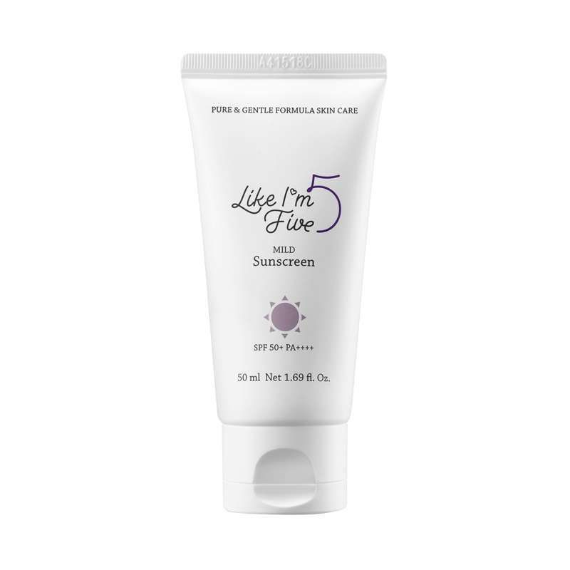 Jual LIKE IM 5 FIVE MILD SUNSCREEN SPF 50+ PA++++ 50ml | Shopee Indonesia