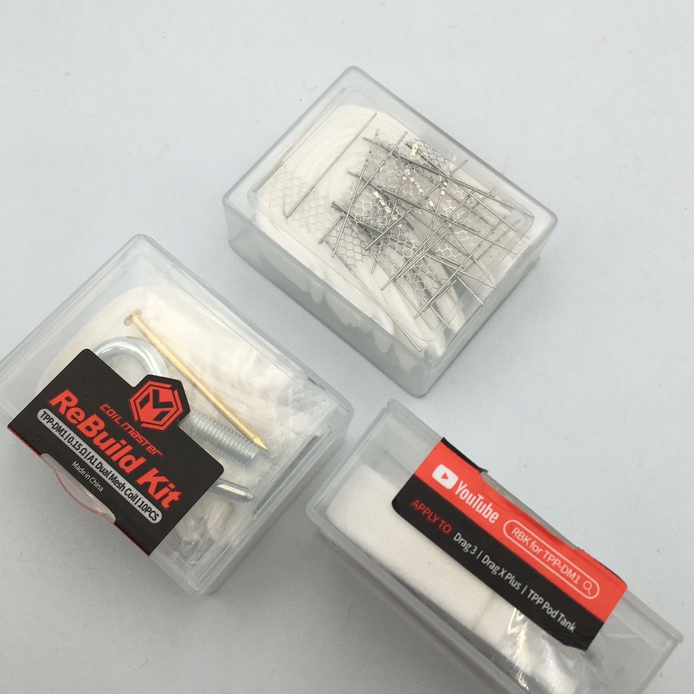 Jual Coil Master Rebuild Kit Voopoo TPP - RBK Voopoo Drag 3 | Shopee ...