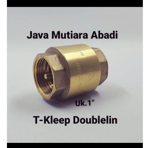 Jual Tusen Klep Full kuningan 1 inch Double Lin | Shopee Indonesia