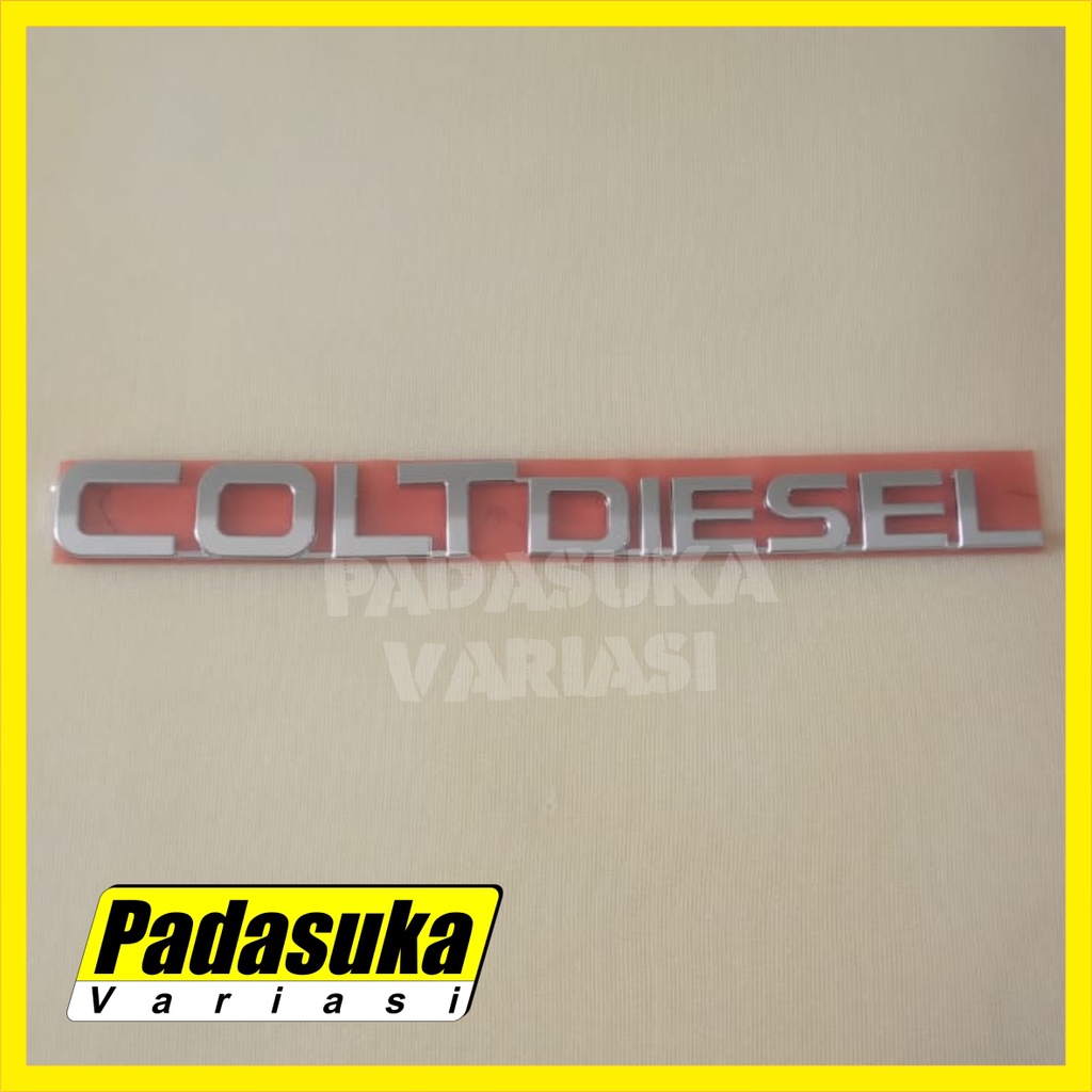 Jual Emblem Colt Diesel Canter KM004885 Mitsubishi Fuso Logo Colt ...