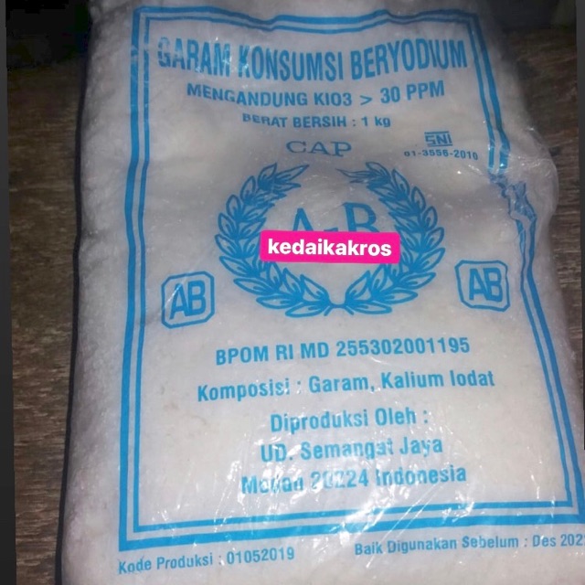 Jual Garam Cap AB (1Kg) | Shopee Indonesia