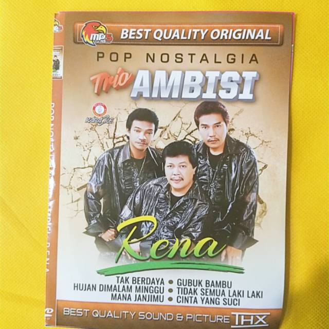 Jual KOLEKSI VCD VIDEO LAGU TRIO AMBISI LENGKAP BISA KARAOKE | Shopee Indonesia