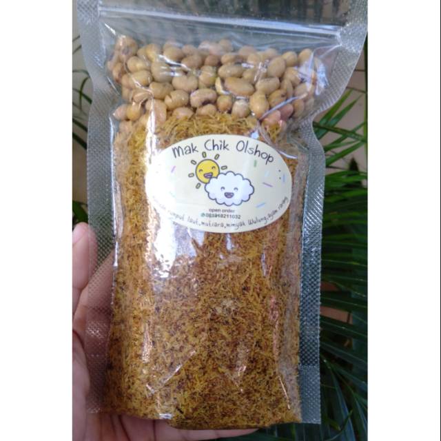 Jual Serundeng kelapa khas Lombok/sesaur nyiur tolang kedele | Shopee ...