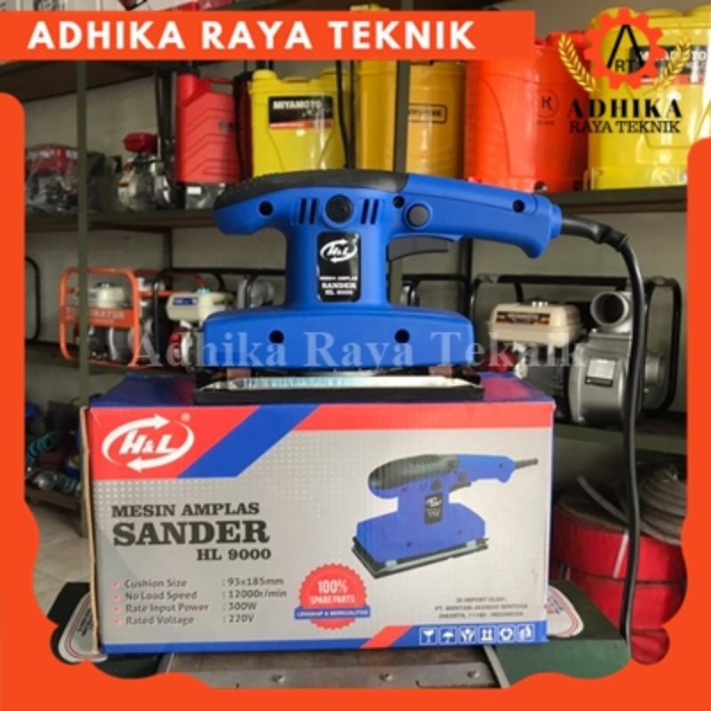 Jual Mesin Amplas Ampelas Merek HnL H&L Tipe HL 9000 Sanding Sander ...