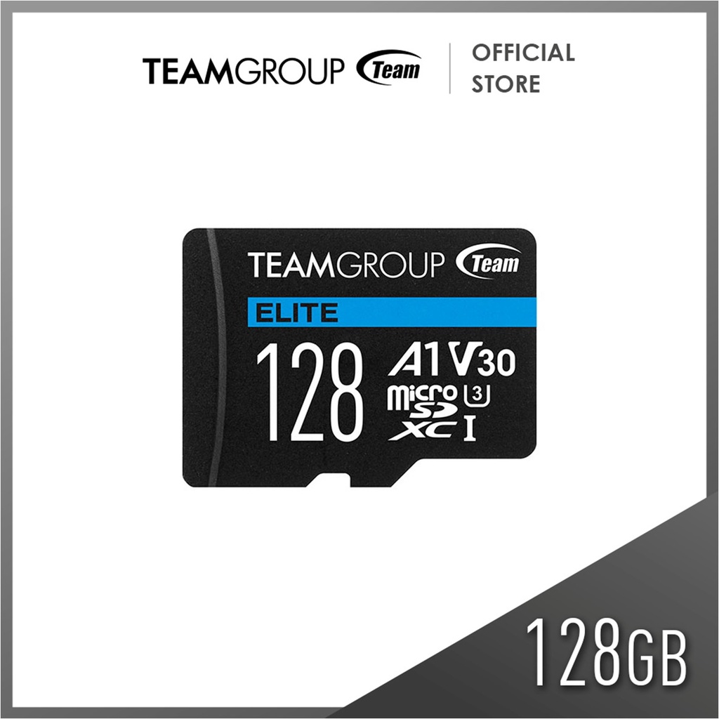 Jual TEAMGROUP Memory Card MicroSD ELITE A1 U3 UHS-1 128GB + Adapter ...