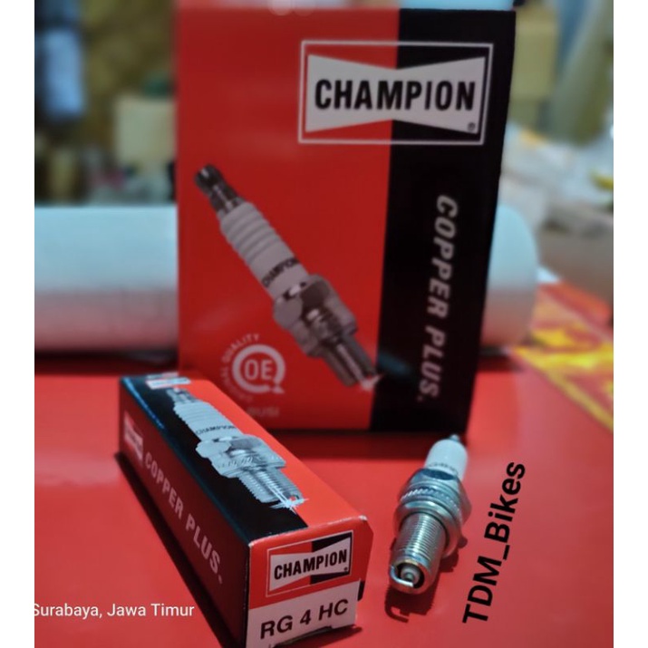 Jual Busi Original merk Champion RG4HC per 10 pc/1 kotak | Shopee Indonesia