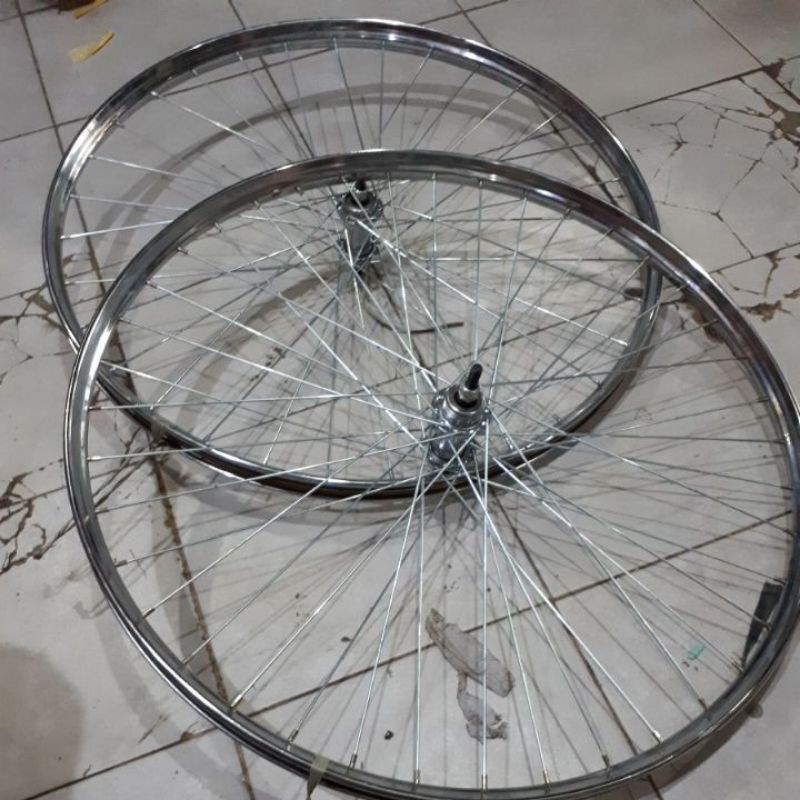 Jual PELEG / VELG SEPEDA 28 UNTA , ONTHEL , ONTEL dan JENGKI 26x13/8 ...