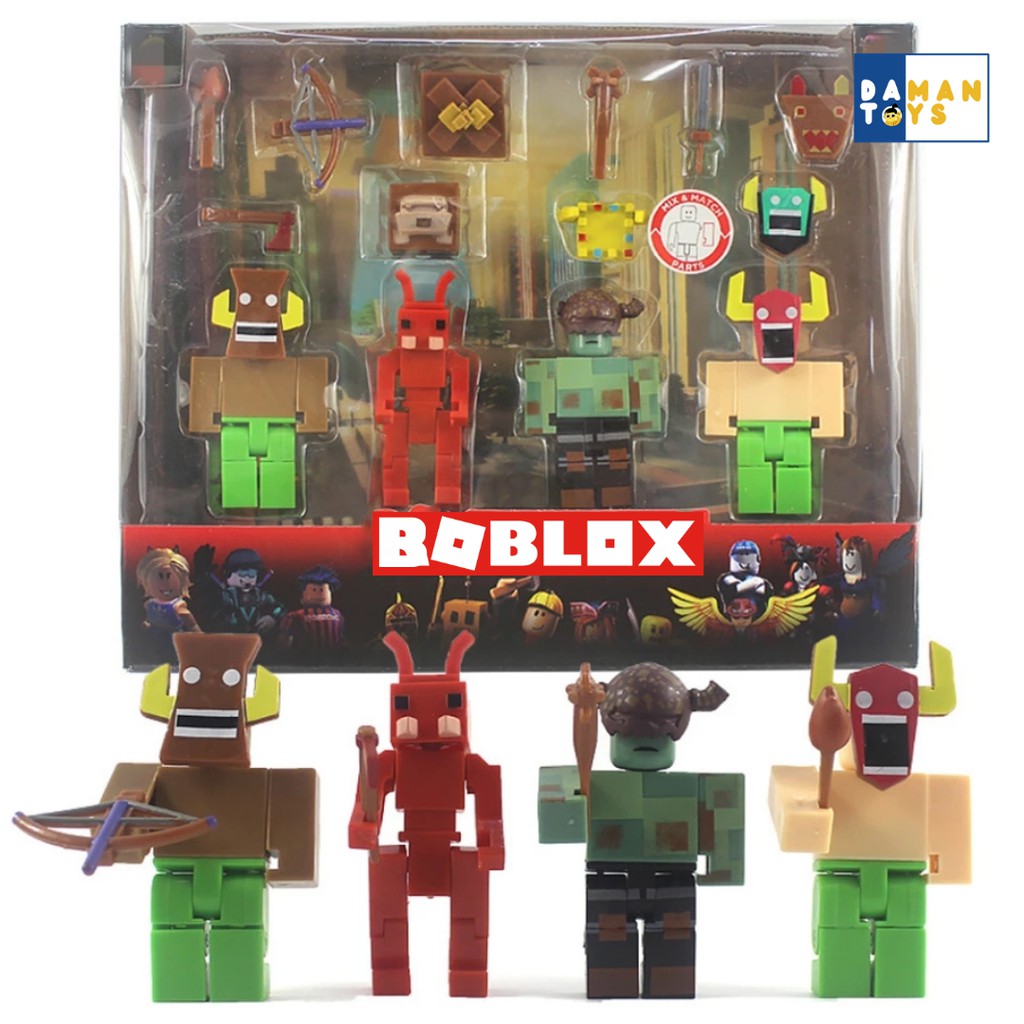 Jual Mount Of The Gods Booga Fire Ant Mainan Roblox Figure Set Figur ...