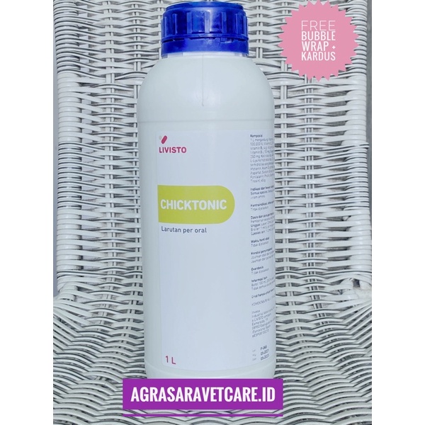 Jual CHICKTONIC 1 LITER - MULTIVITAMIN ASAM AMINO AYAM BEBEK BURUNG (chictonic 1 liter) | Shopee ...