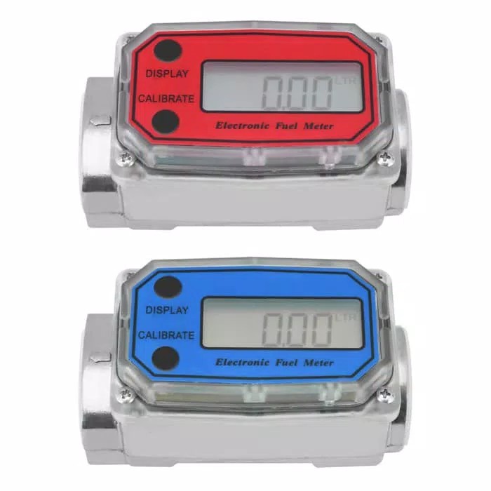 Jual BEST Digital Turbine digital Flow Meter Flowmeter Gauge 1 ...