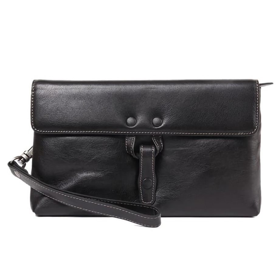 Jual Tas Tangan Kulit Pria Clutch Kulit Gino Mariani Original - Clutch ...
