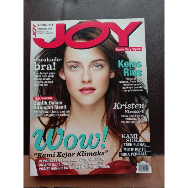 Jual majalah bekas Majalah JOY Indonesia majalah Trendy Sexy dan ...