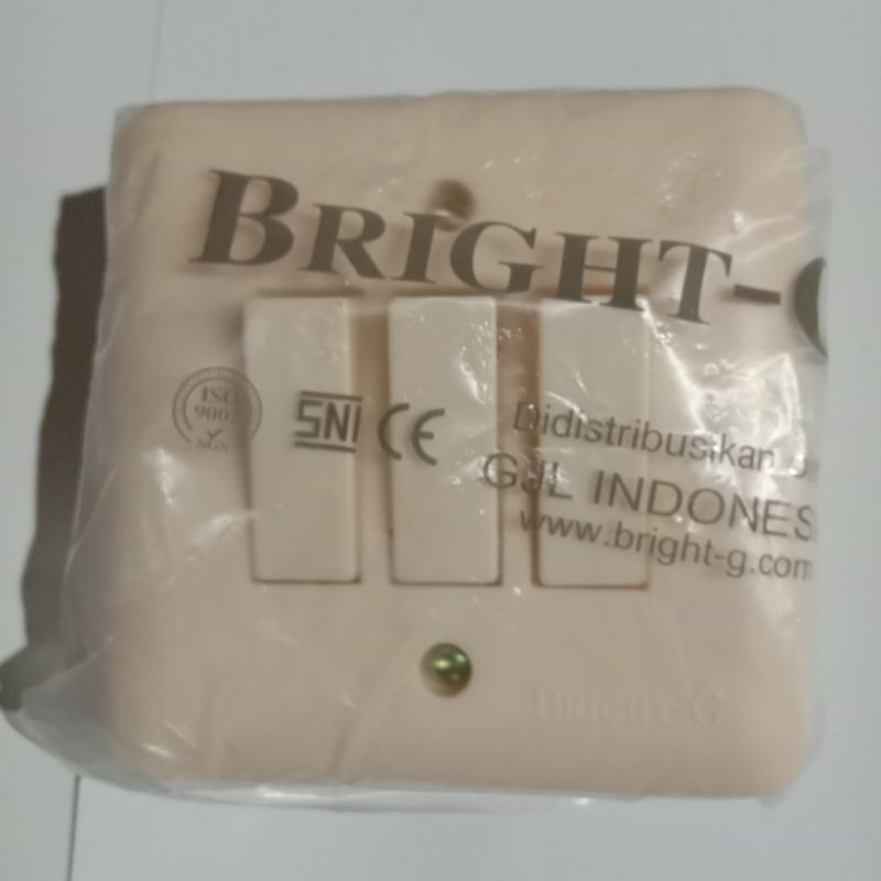 Jual Saklar Triple BRIGHT-G 808 | Shopee Indonesia