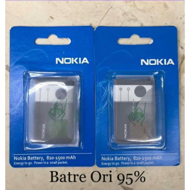 Jual Baterai nokia oc ori 95% BL-5C dan BL-4C Termurah | Shopee Indonesia