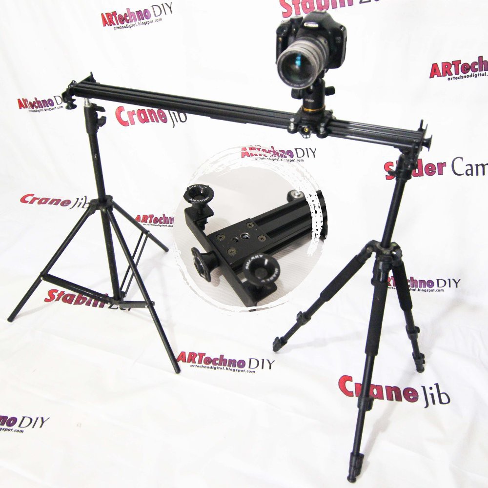 Jual 150cm Slider Cam V7 Slider Kamera Camera Slider Video DSLR ...