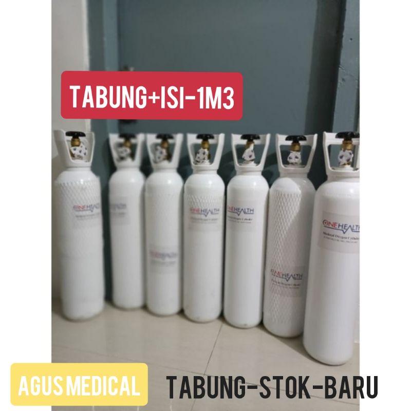 Jual tabung oksigen termurah/tabung oxygen 1m3+isi | Shopee Indonesia