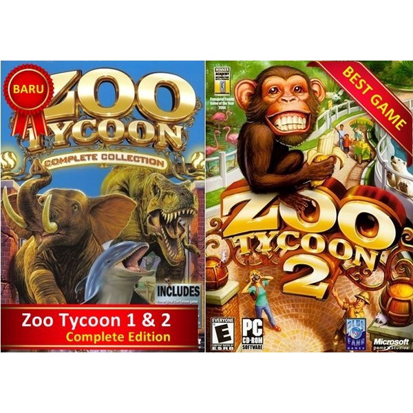 Jual Zoo Tycoon 1 dan 2 PAKET Game untuk PC Laptop | Shopee Indonesia