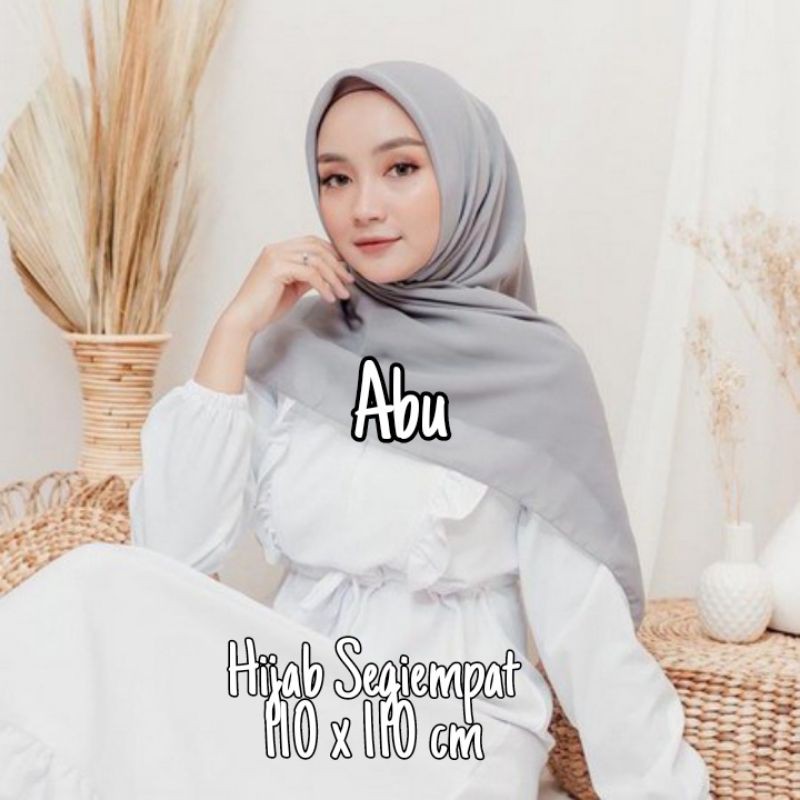 Jual Hijab Segiempat ( 110 x 110 cm ) | Shopee Indonesia