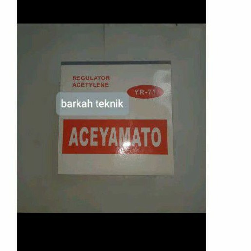 Jual REGULATOR LAS ACETYLENE YAMATO-TABUNG LAS ASETILIN | Shopee Indonesia