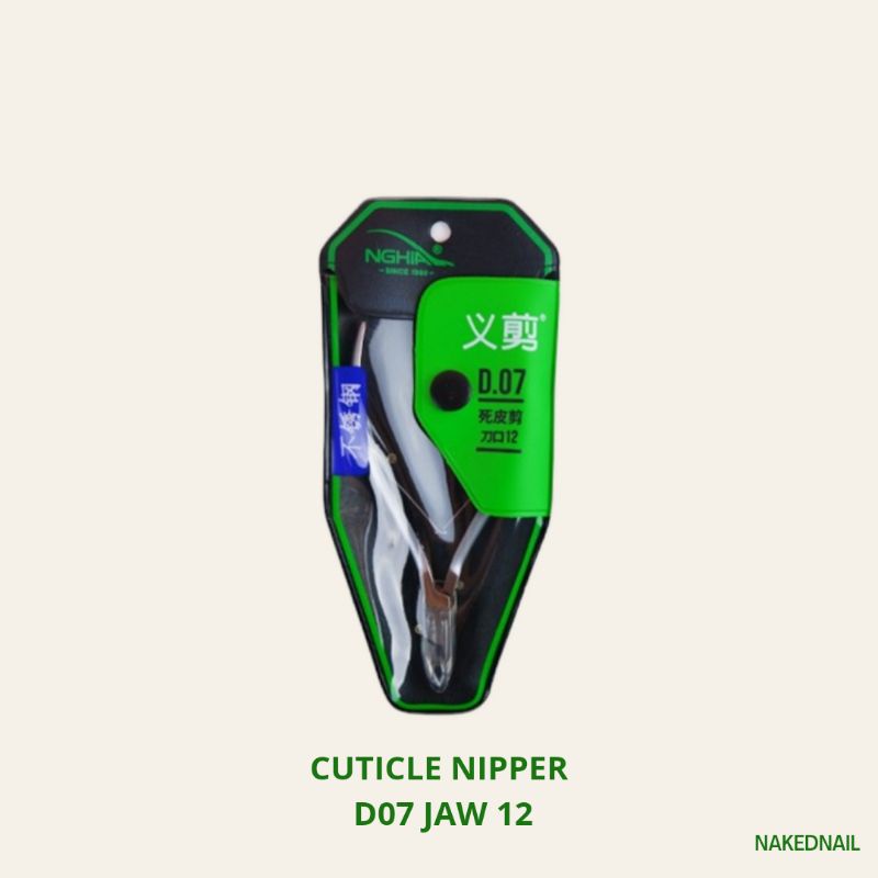 Jual Tang Kuku NGHIA D07 Jaw 12 Cuticle Nipper Stainless Original Vietnam | Shopee Indonesia