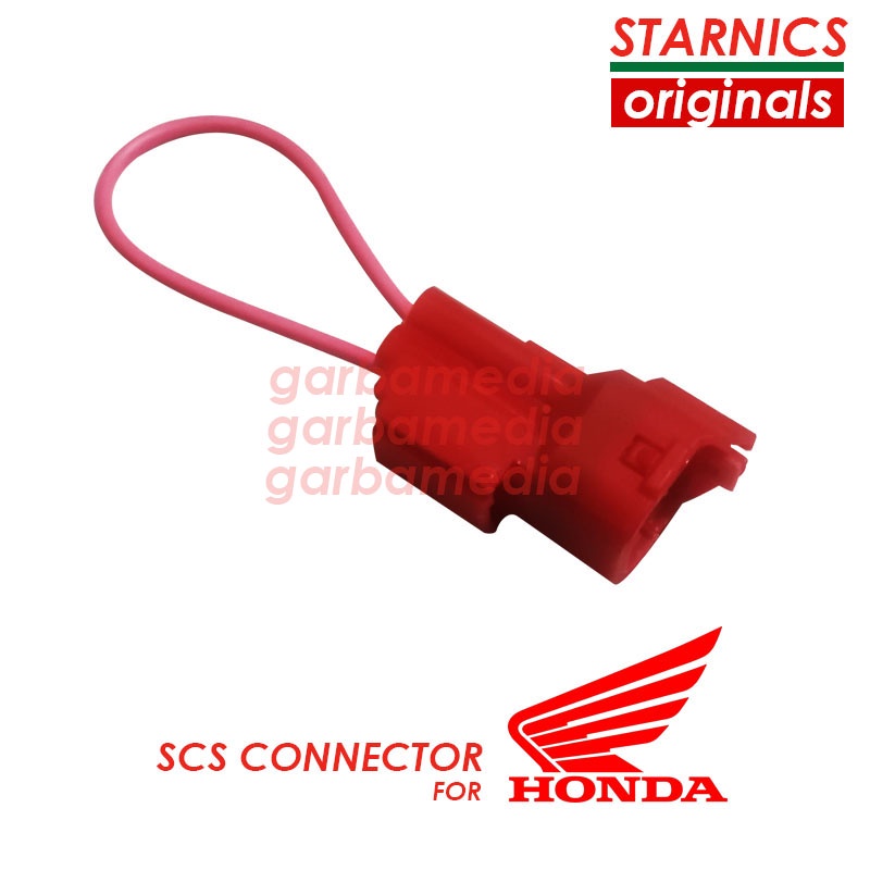 Jual SCS CONNECTOR HONDA MERAH ORIGINAL STARNICS / DLC CONNECTOR ...