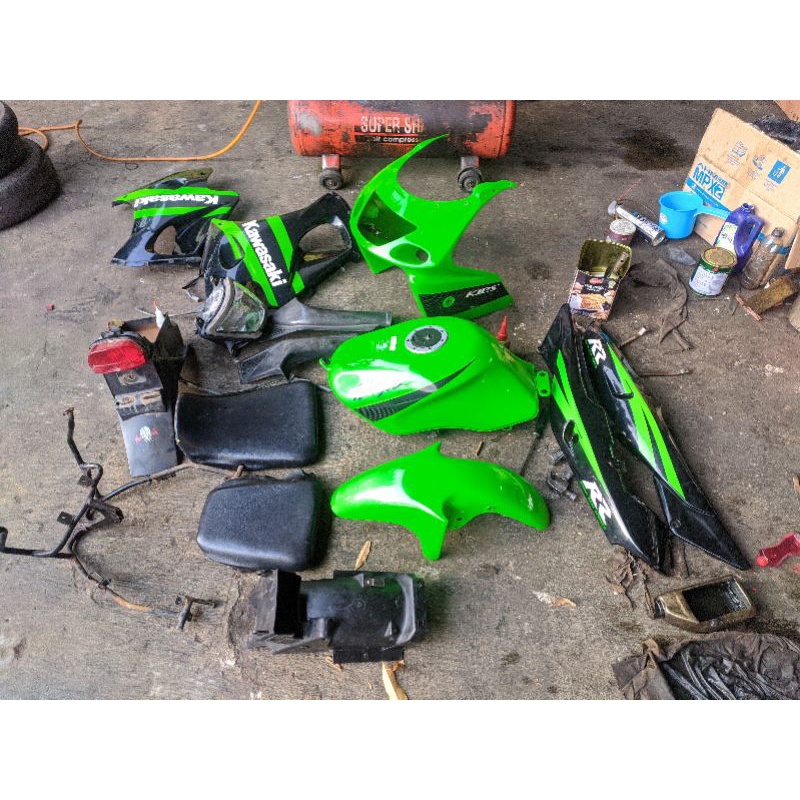 Jual body ninja rr old SE original fullset | Shopee Indonesia