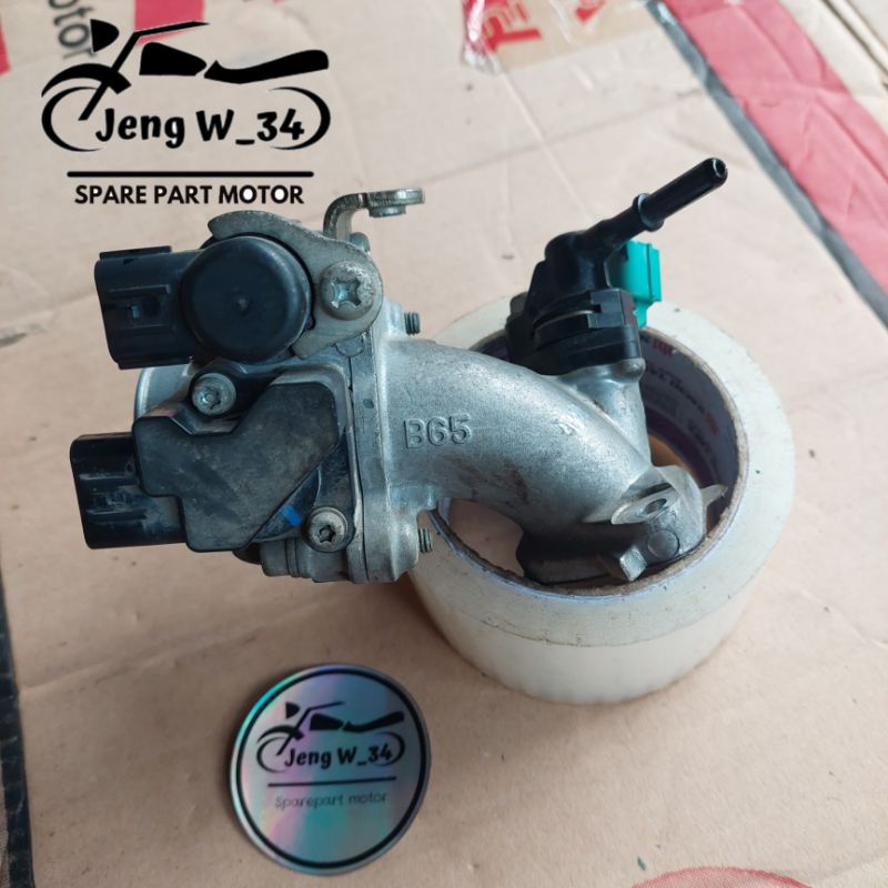 Jual THROTTLE BODY AEROX TB TROTLE BODY SENSOR TPS INJEKTOR PNP YAMAHA ...