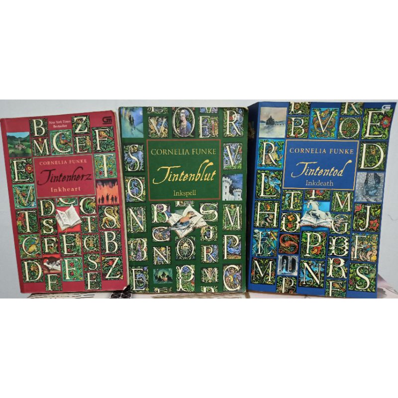 Jual Novel Terjemahan - Inkheart Trilogy (buku #1-3 end) | Shopee Indonesia