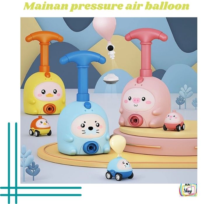Jual Mainan pressure air balloon,Mainan pegas tekan balon gerak pompa ...