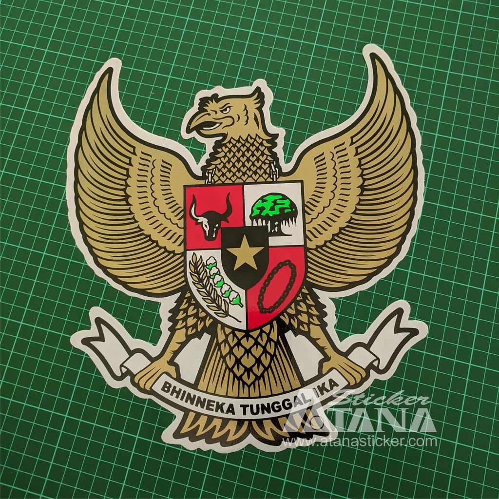 Jual Stiker Printing Sablon Jumbo Vinyl Garuda Pancasila Indonesia ...