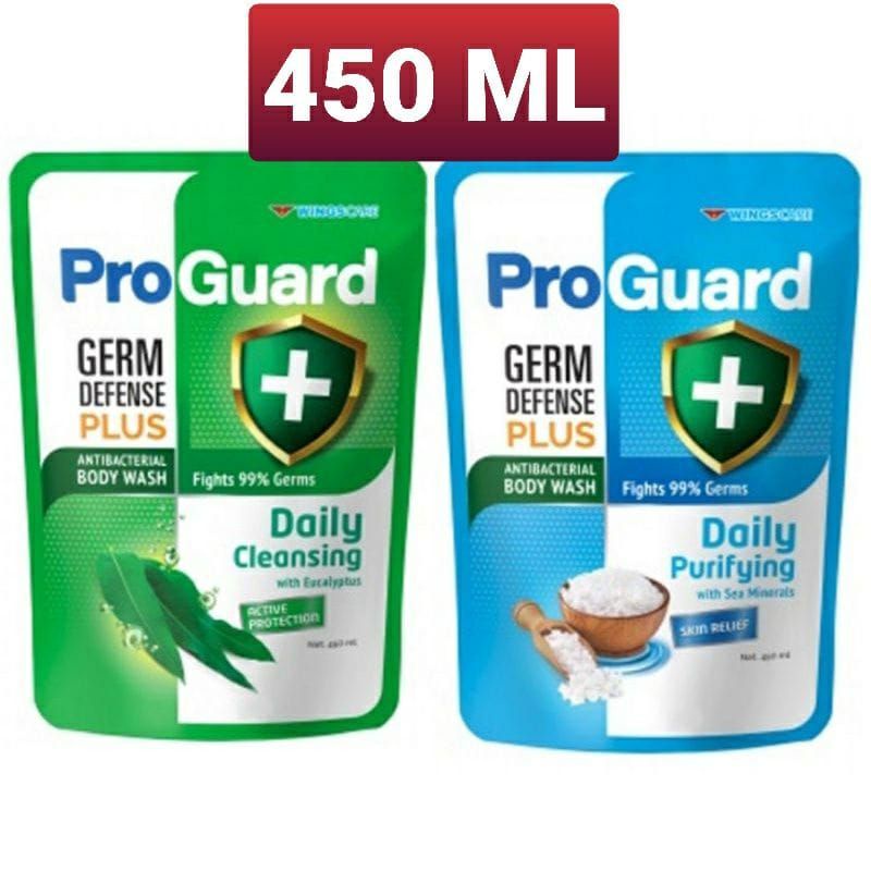 Jual ProGuard Body Wash Sabun Eucalyptus/Sea Mineral 450ml | Shopee ...