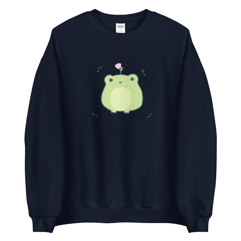 Jual Sweater Basic Katak Lucu II Sweater Crewneck Print DTF II Sz M ...