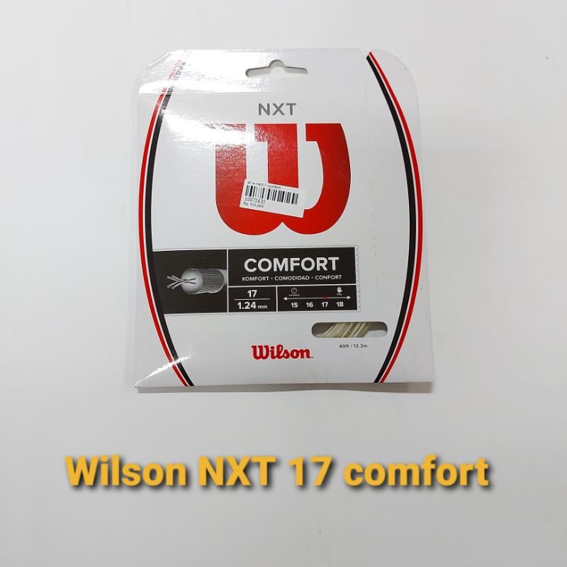 Jual Senar tenis wilson nxt 17 comfort | Shopee Indonesia