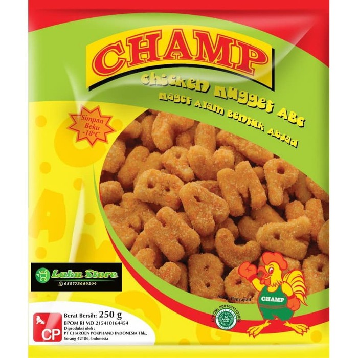 Jual Champ Chicken Nugget ABC 250g | Shopee Indonesia
