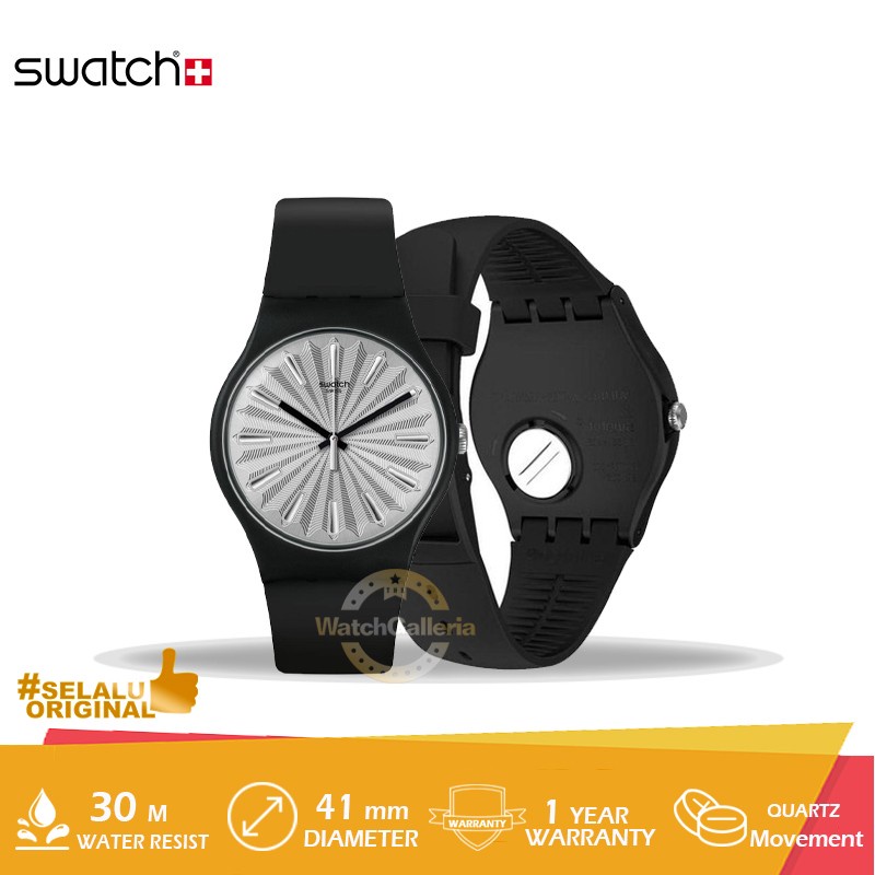 Jual Swatch SILVER SHIELD SUOB172 | Shopee Indonesia