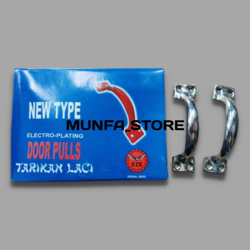 Jual Tarikan laci pintu KZK 4" 4 inch 1 dozen | Shopee Indonesia