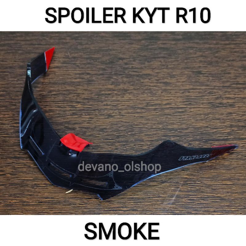 Jual Spoiler 3D kyt r10 / spoiler helm kyt r10 | Shopee Indonesia