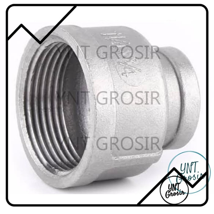 Jual V-Sok Reducer STAINLESS 3/4" X 1/2" | Shopee Indonesia