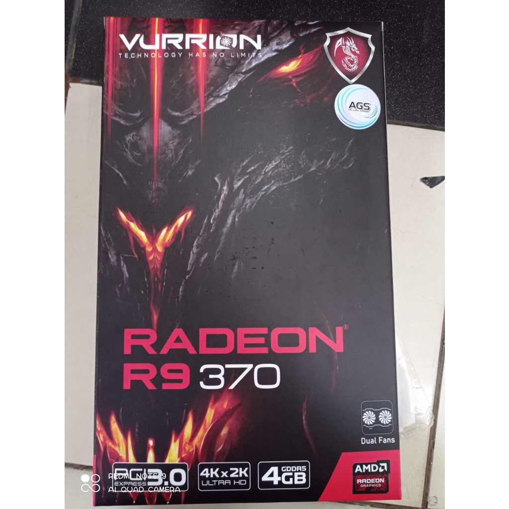 Jual VGA CARD VURRION ATI RADEON R9 370 4GB DDR5 256BIT (GARANSI RESMI ...