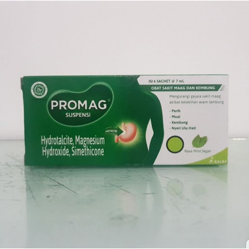 Jual Promag Cair (PER DUS @ 6 SACHET) | Shopee Indonesia