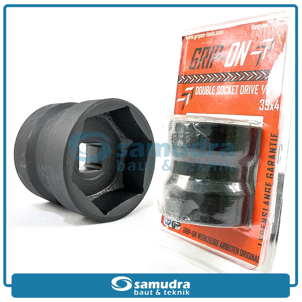 Jual GRIP ON Shock Kepala Kunci Mur Kopling 39 x 41 - Socket Drive 18-830S | Shopee Indonesia