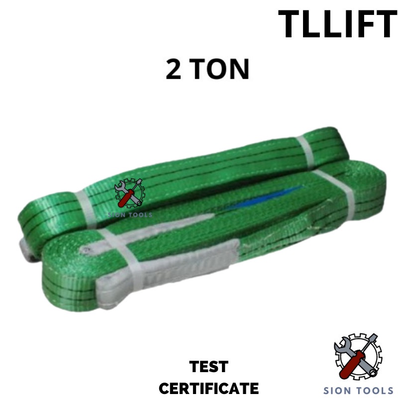Jual TLLIFT WEBBING SLING BELT 2 TON X 4 METER - TALI SABUK 2T X 4M ...