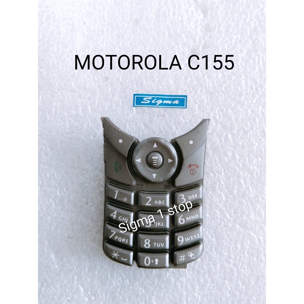 Jual KEYPAD MOTOROLA C155 TOMBOL LUAR KEYPAD MOTOROLA JADUL | Shopee ...