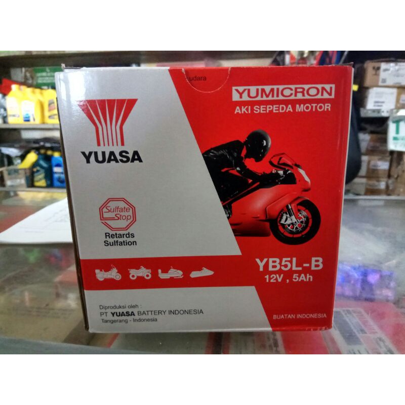 Jual AKI YUASA YB5LB ORIGINAL | Shopee Indonesia