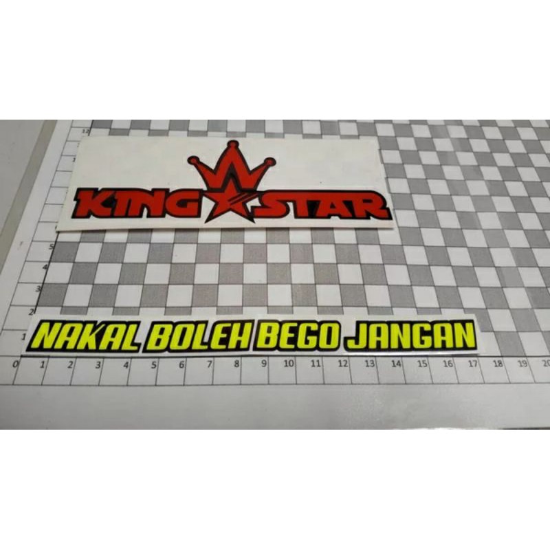 Jual stiker visor helm nakal boleh bego jangan | Shopee Indonesia