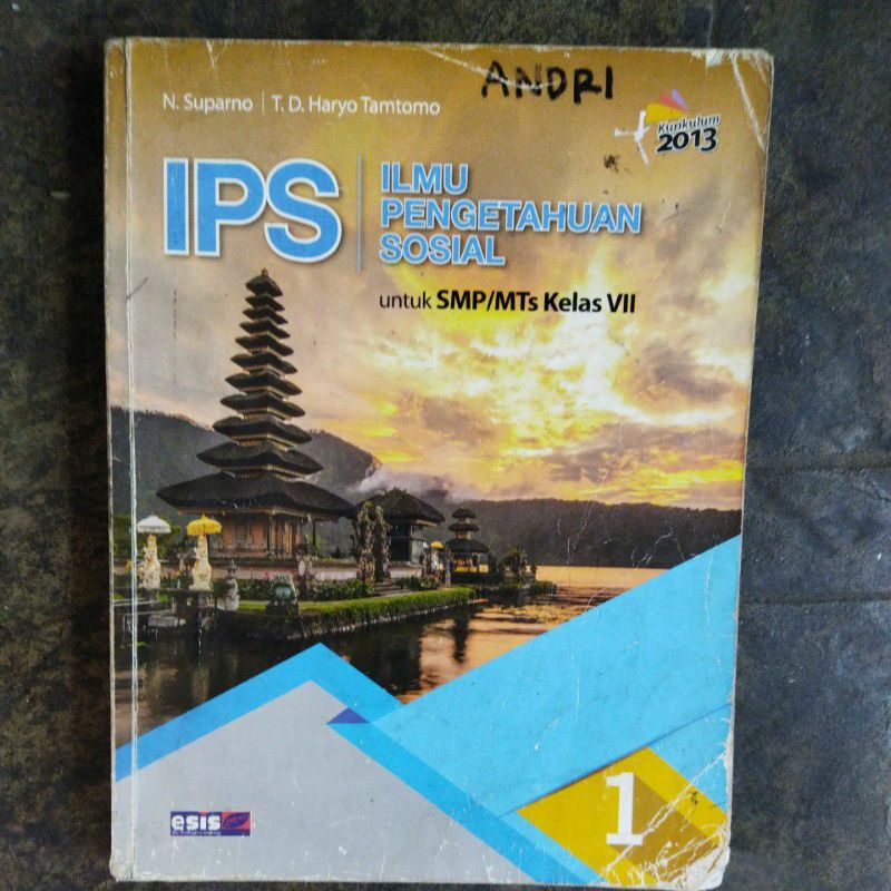 Jual Buku Bekas IPS SMP Kelas VII kurtilas | Shopee Indonesia